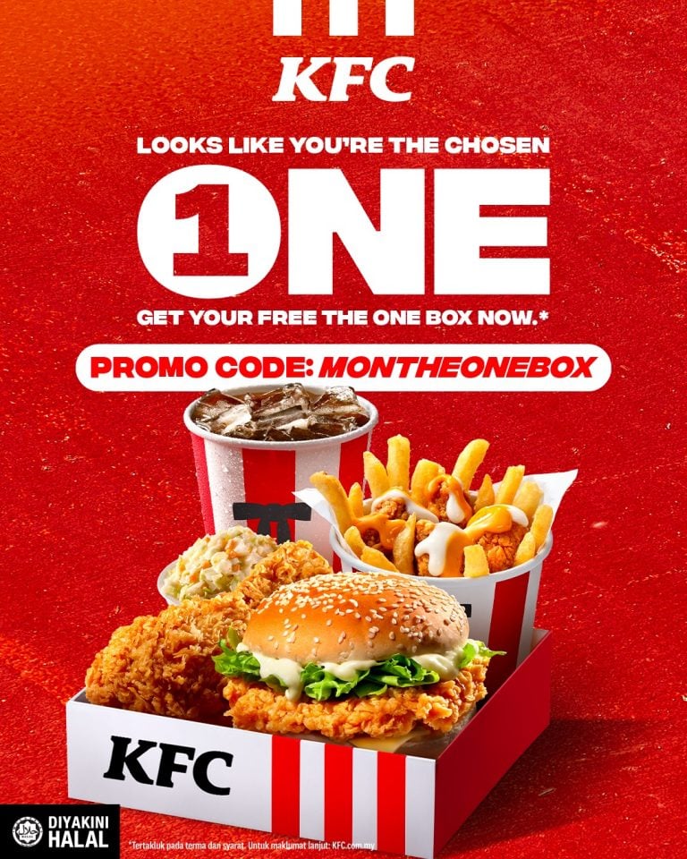 已经开始了！KFC「免费请吃」套餐⚡有炸鸡、汉堡、薯条等！直到11月7日！